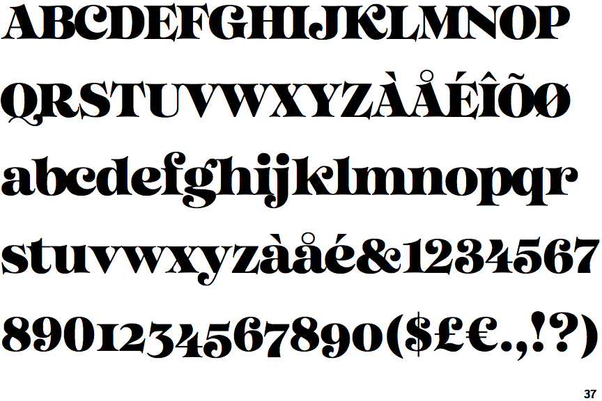 Identifont - Mutable Black