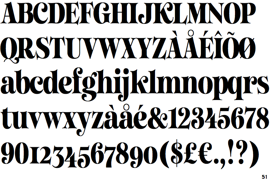 Identifont - Mutable Narrow Black