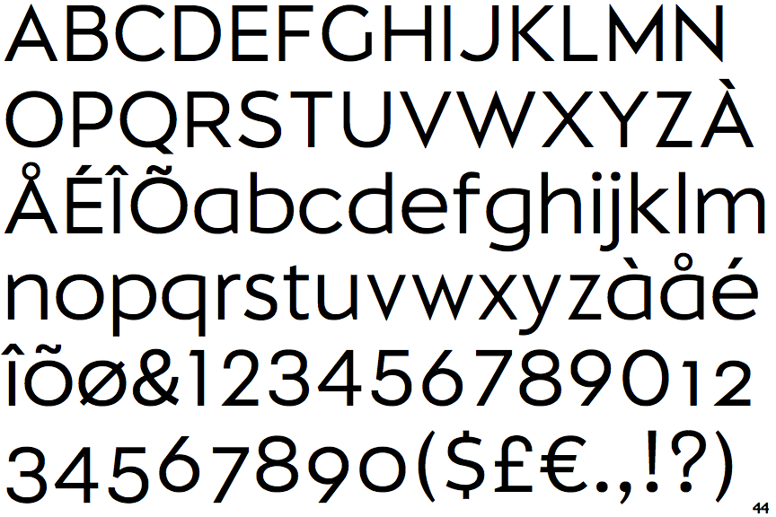 Identifont - Stasis Light