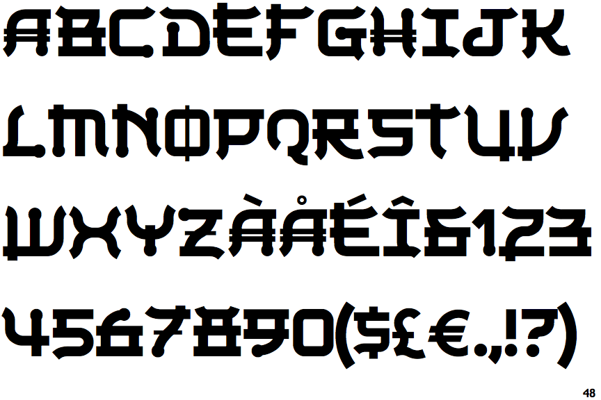 Identifont - Setsuko