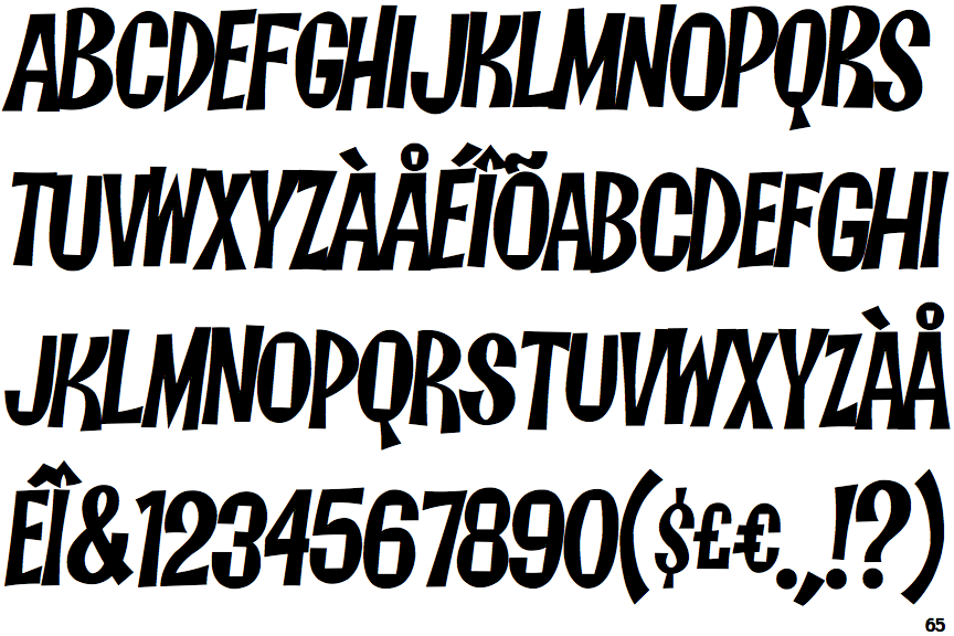 Identifont - Manic Mood