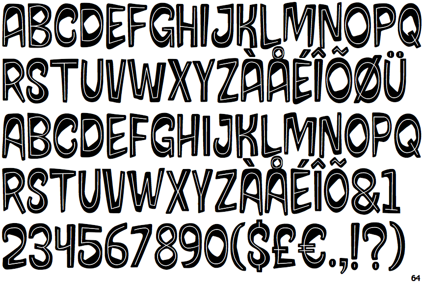 Identifont - Pind-O-Rama Inline