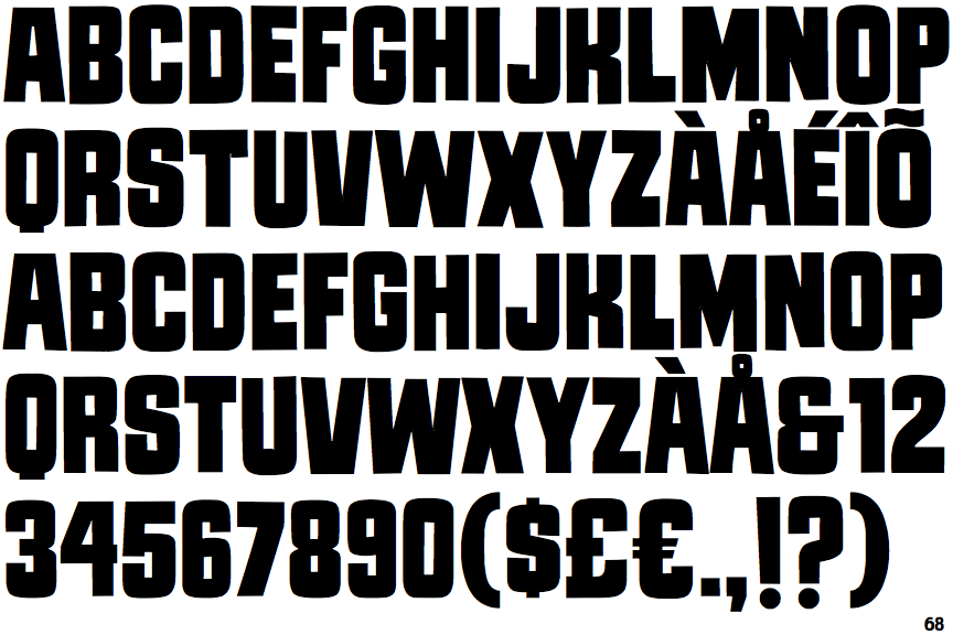 Identifont Tremendous Loose identifont-tremendous-loose