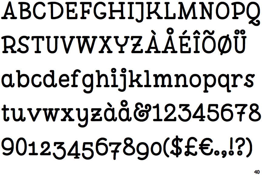 Identifont - Pleuf Bold