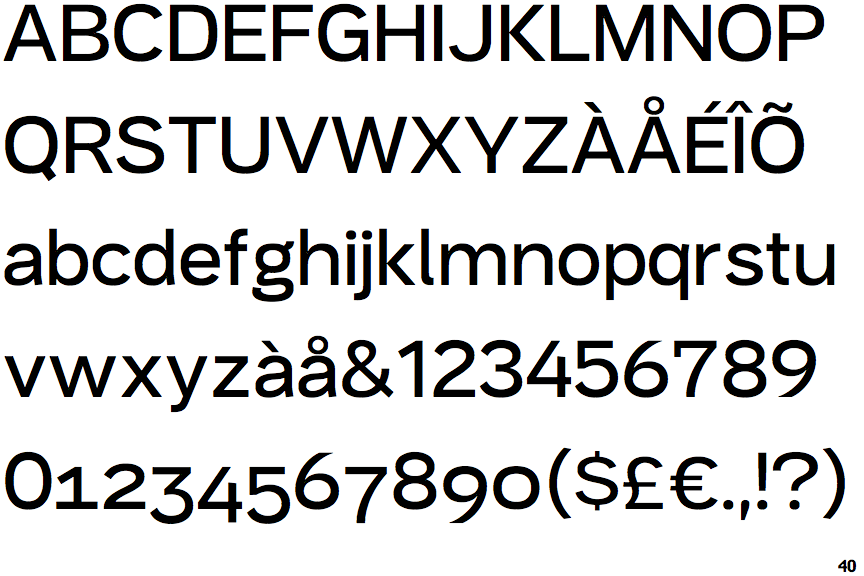 Identifont - Aaux Wide