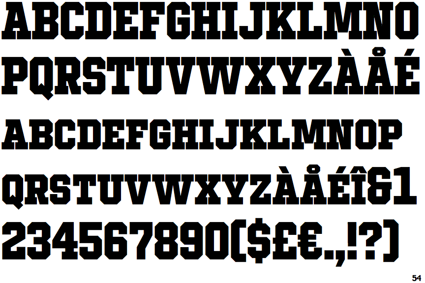Identifont - Ace Narrow Bold
