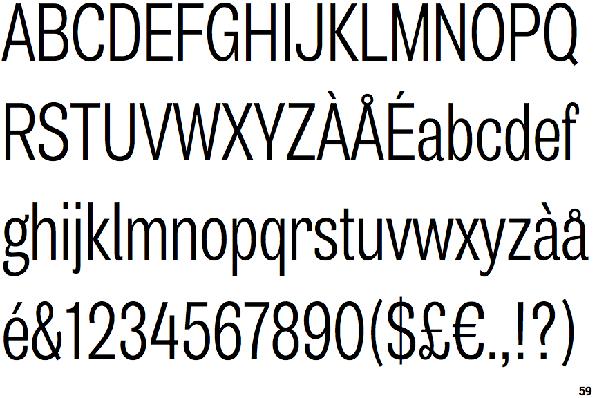 Identifont - Air Compressed Light