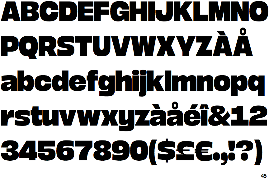 Identifont - Boom Sans Black
