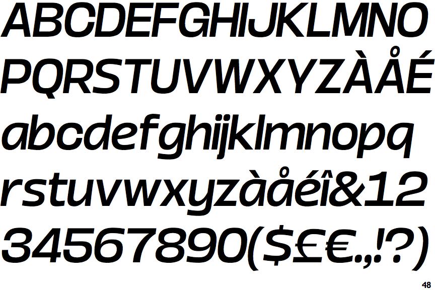 Identifont - Boom Sans Italic