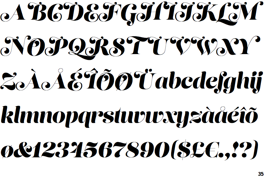 Identifont - Lust Script Fine