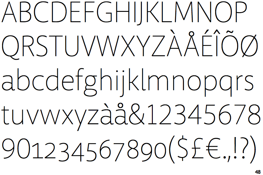 Identifont - Macha Thin