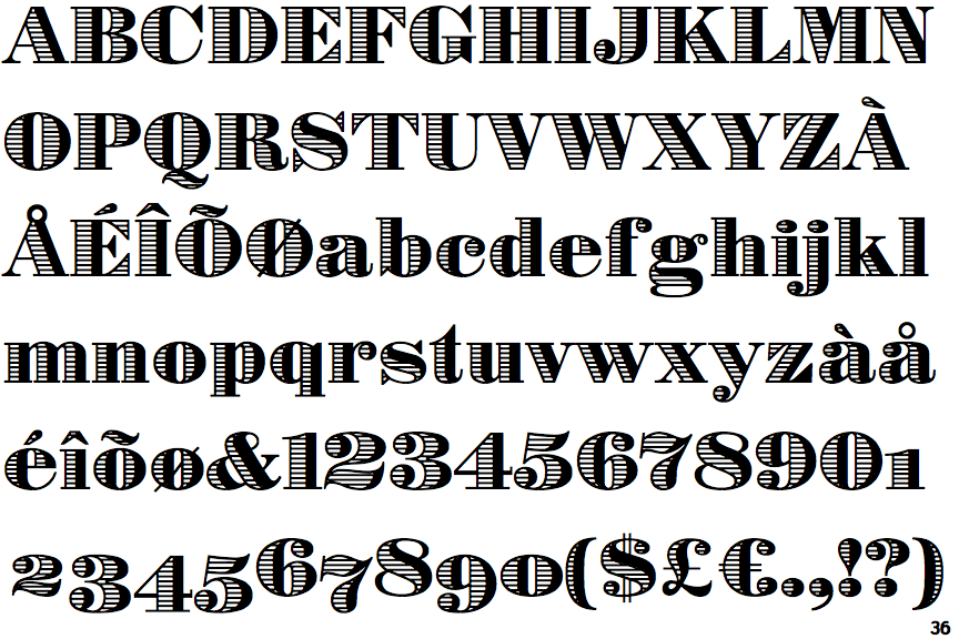 Identifont - Battista Stroke