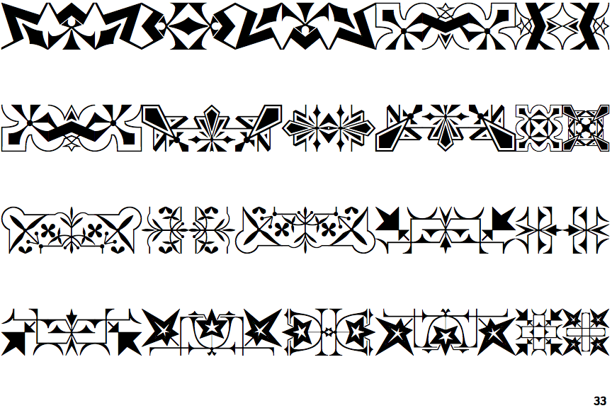 Identifont - Polytype Dumas Frames I