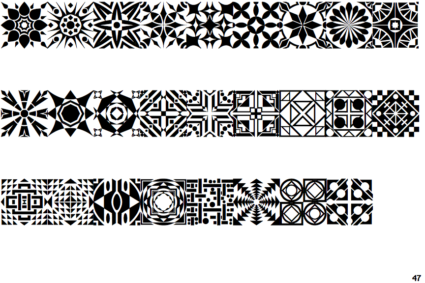 Identifont - Polytype Patterns One