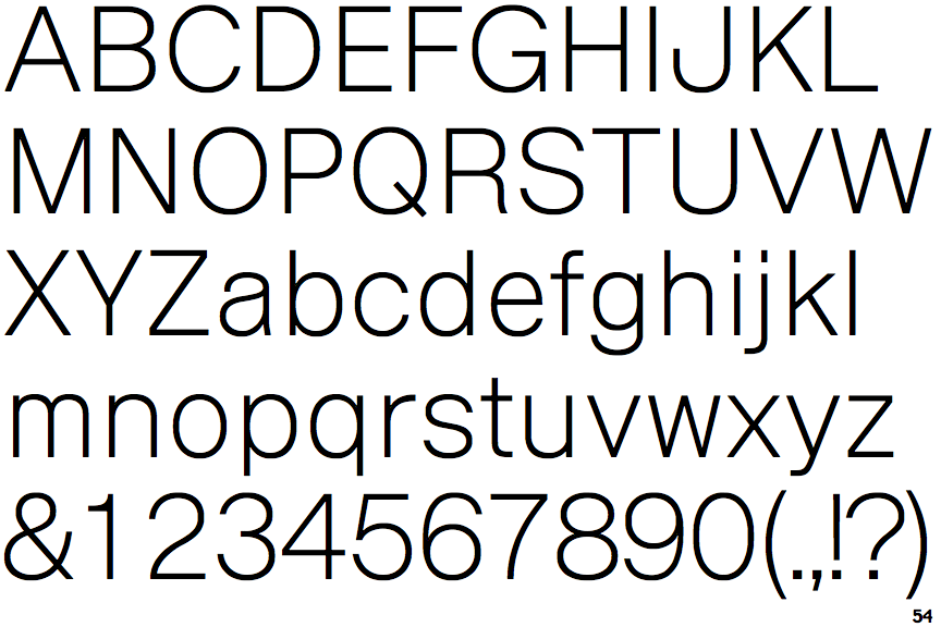 Identifont - Enduro Light