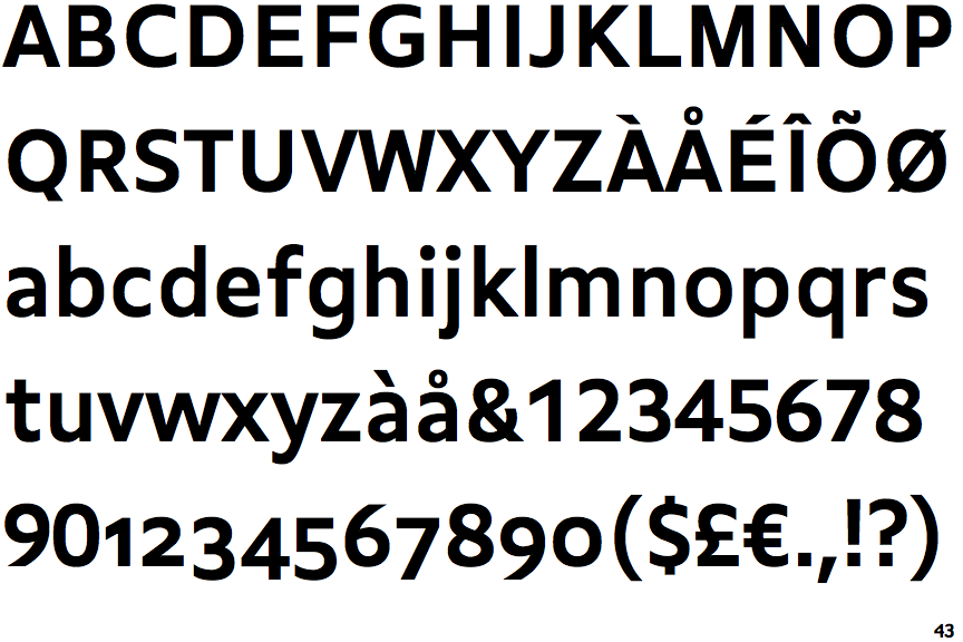 Identifont - Gemeli Bold