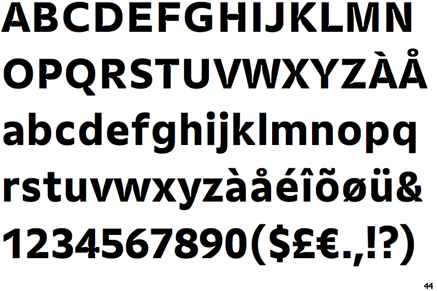 Identifont - Gemeli Micro Bold