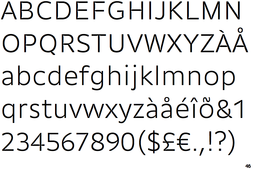 Identifont - Gemeli Micro Light