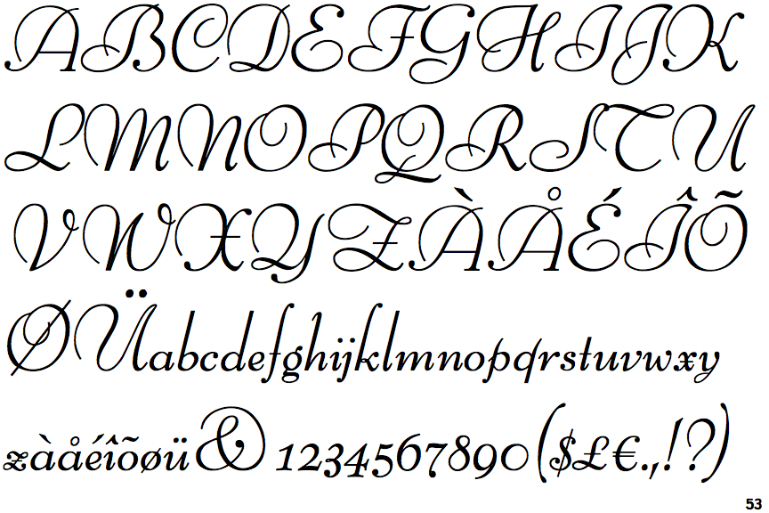 Identifont - Bernhard Script Light