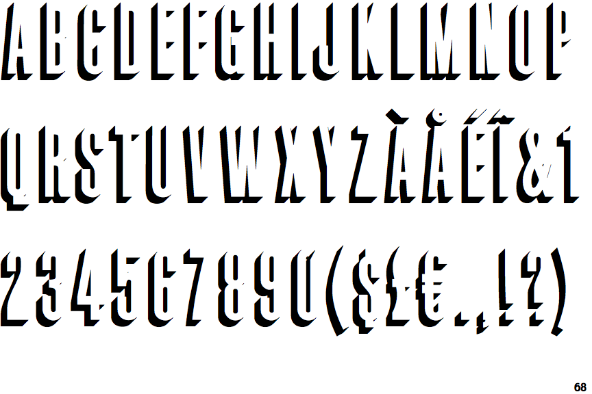 Identifont - Graphique Next 3D