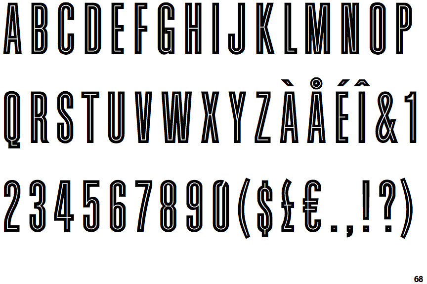 Identifont - Graphique Next Inline