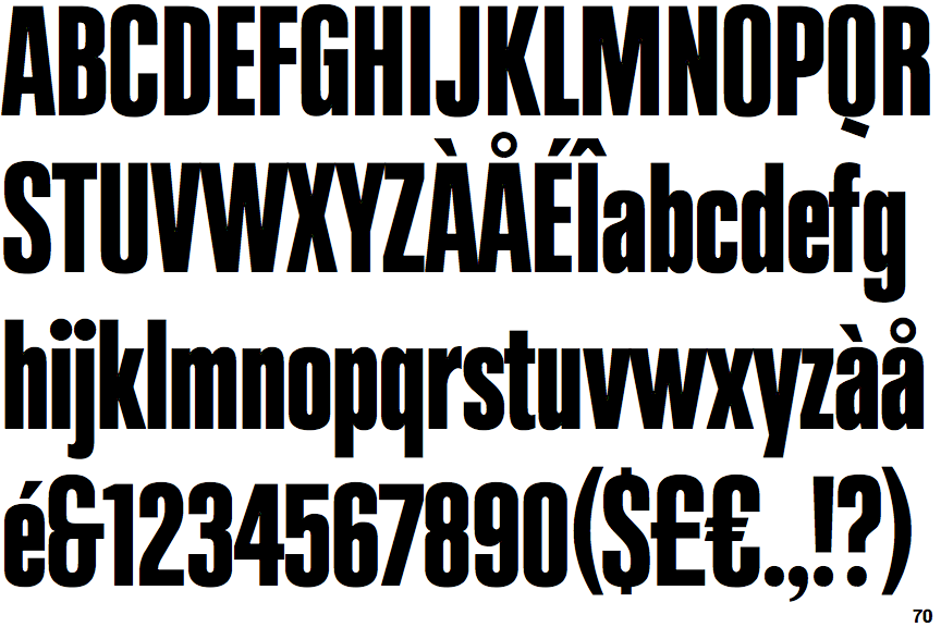 Identifont - Clydesdale Extra Bold