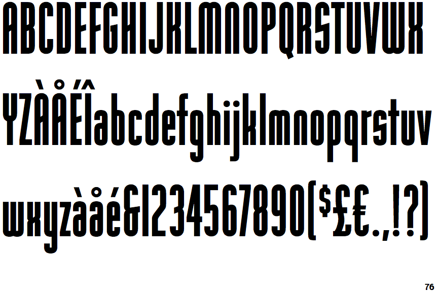 Identifont - Shortwave Gothic Extra Bold