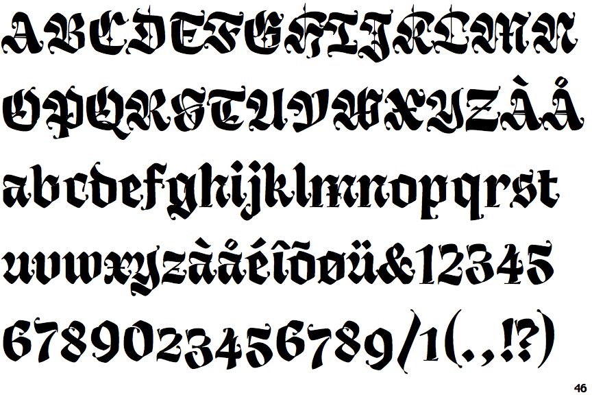 Identifont - Le Kick