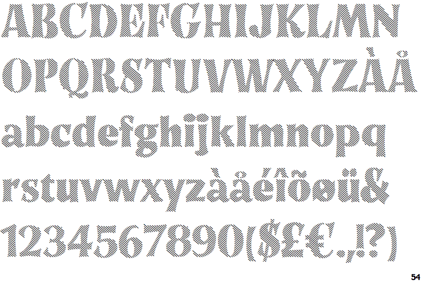 Identifont - Story Tales Lines