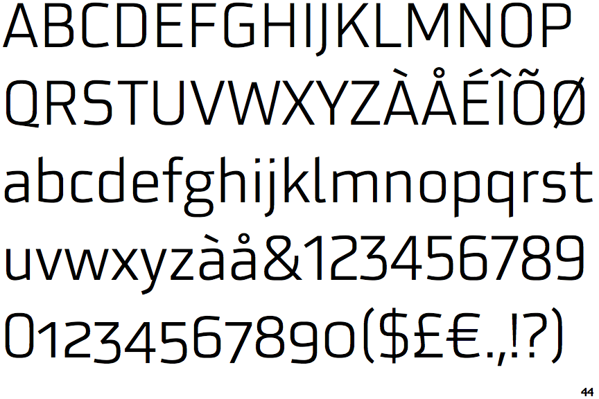 Identifont - Utility Light