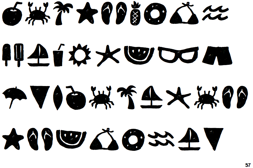 Identifont - Checkin Script Dingbat Beach