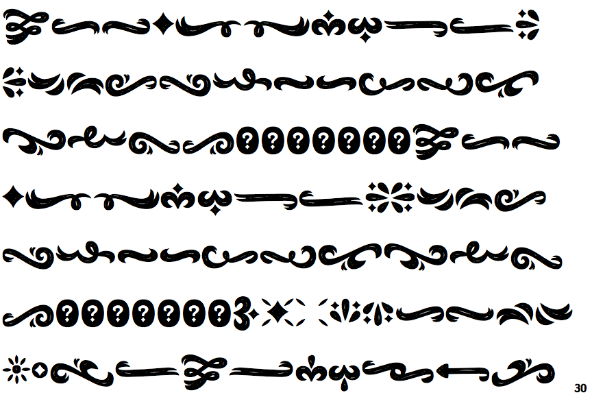 Identifont - Elah X Ornament Tale