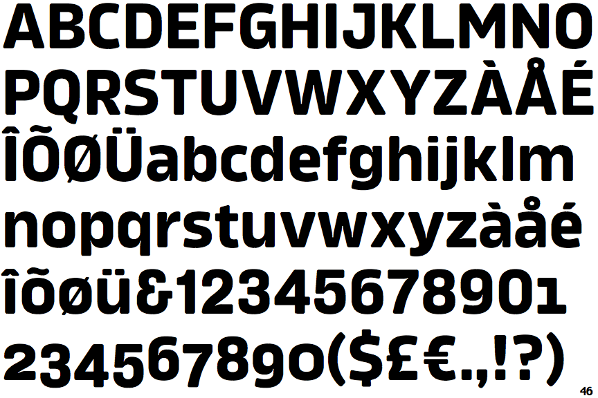 Identifont - Amfibia Bold