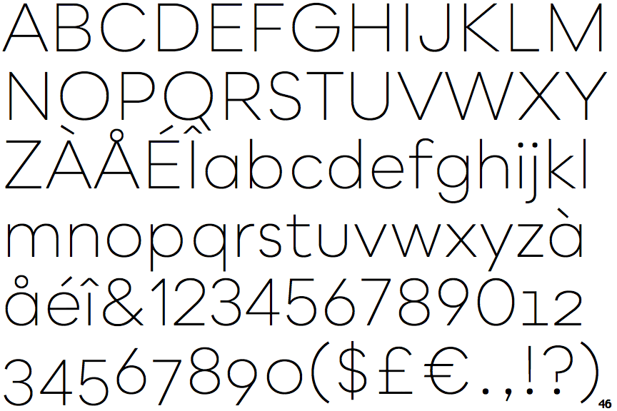 Identifont - Bozon Thin