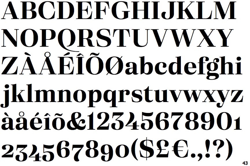 Identifont - Eckhart Headline Bold