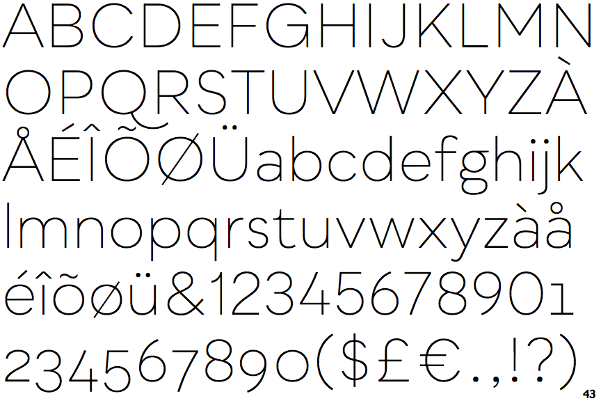 Identifont - Qualion Thin