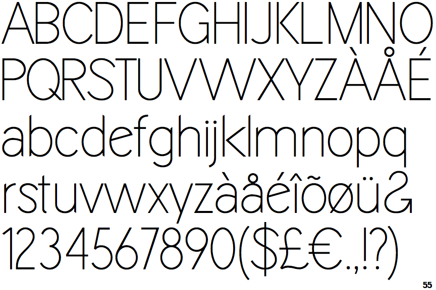 Identifont - Sparkler Light