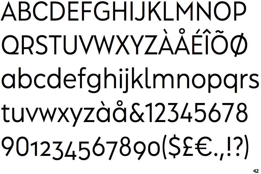 Identifont - Albula Narrow