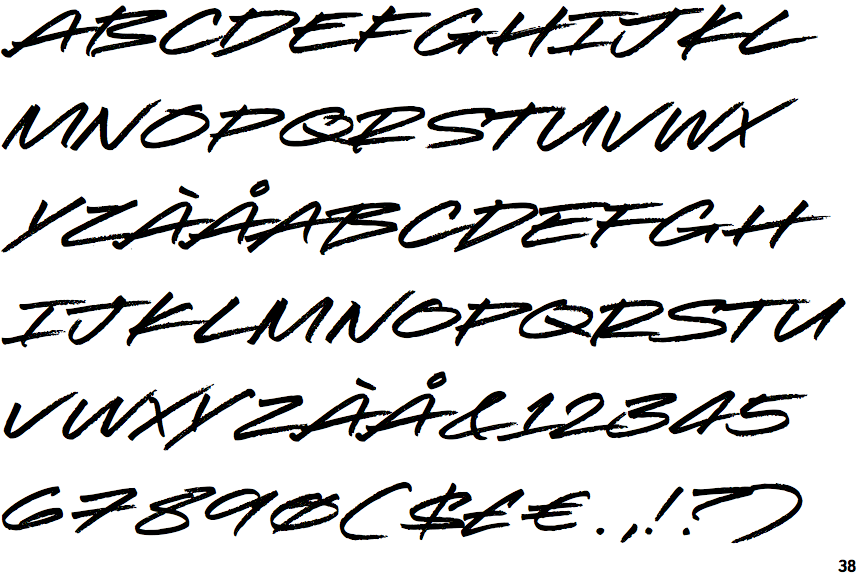 Identifont - Hot Rush Script