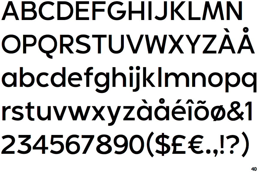 Identifont - Mangrove Sans Light