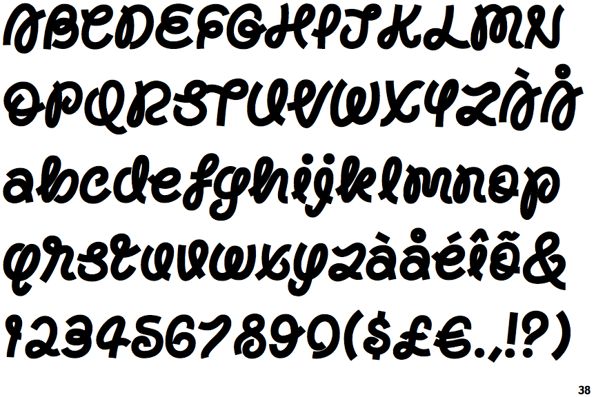Identifont - Mangrove Script Bold