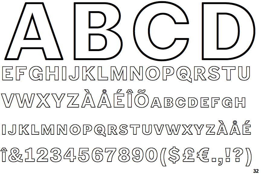 Identifont - Phiz Inline