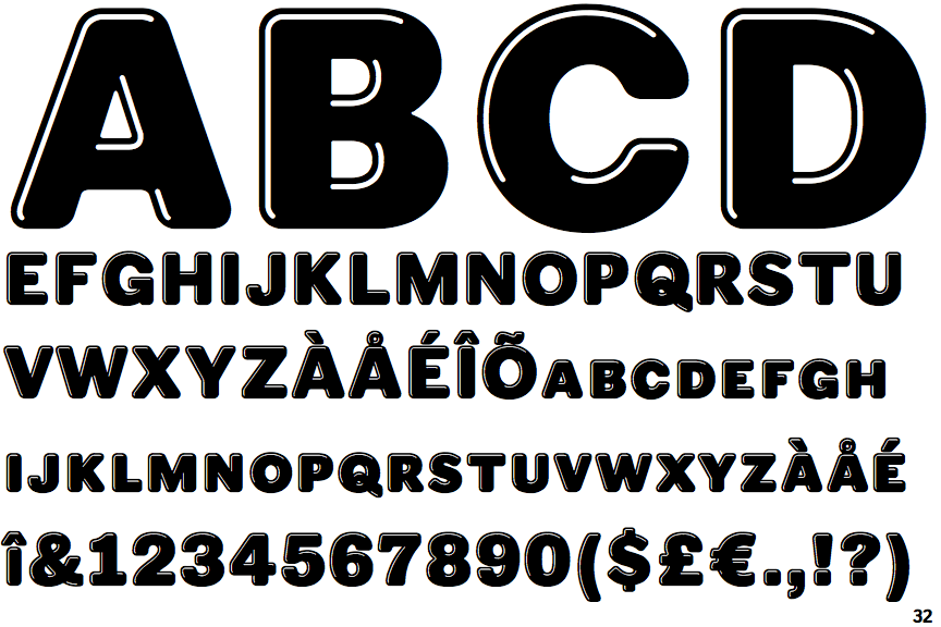 Identifont - Phiz Rounded Highlight