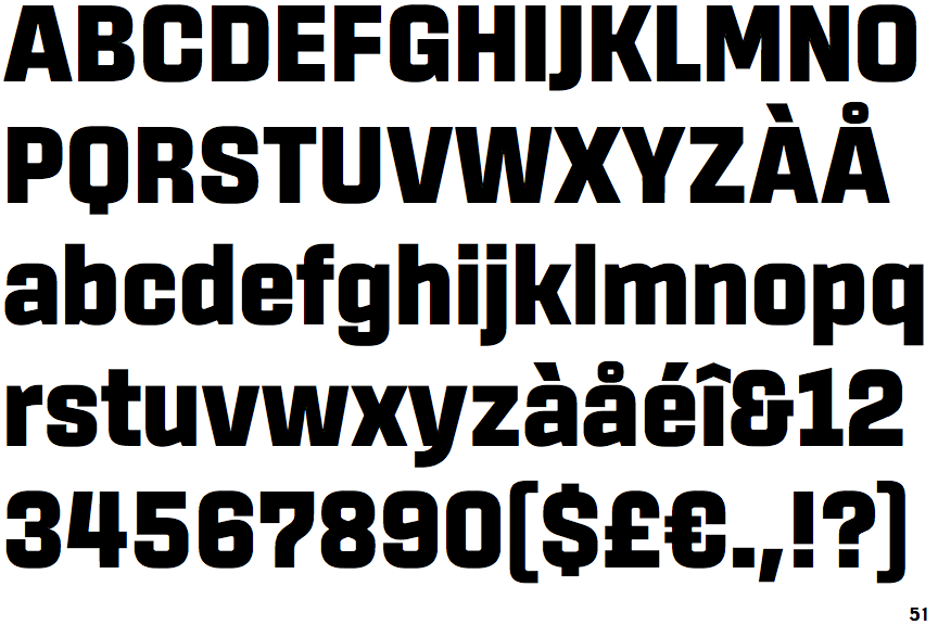 Identifont - Sinter Black