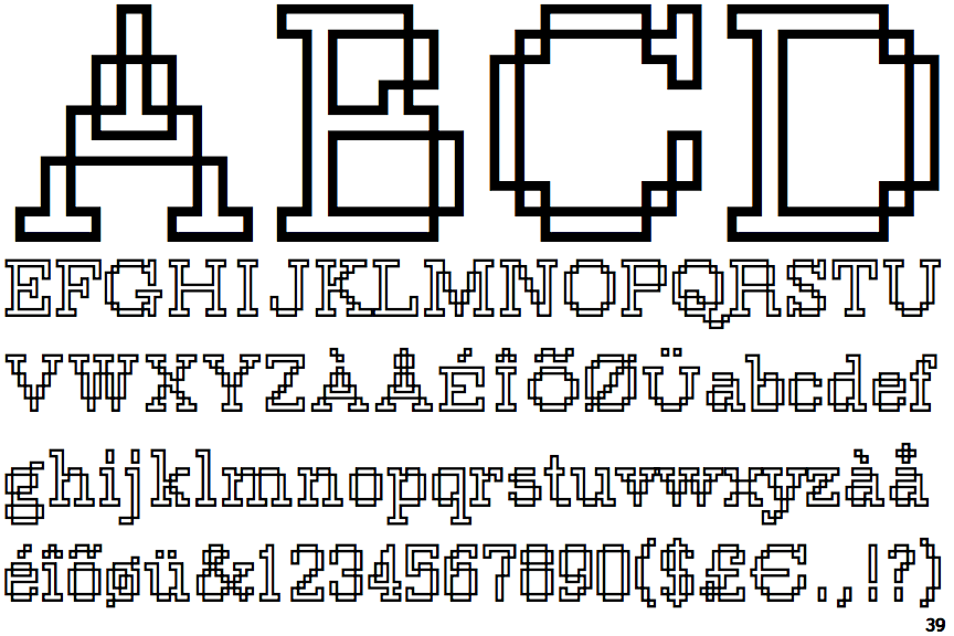 Identifont - Rough No. 7