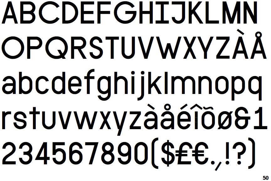 Identifont - Intern Sans