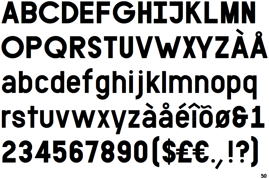 Identifont - Intern Sans Bold