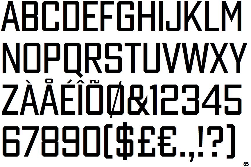 Identifont - Winner Sans Narrow