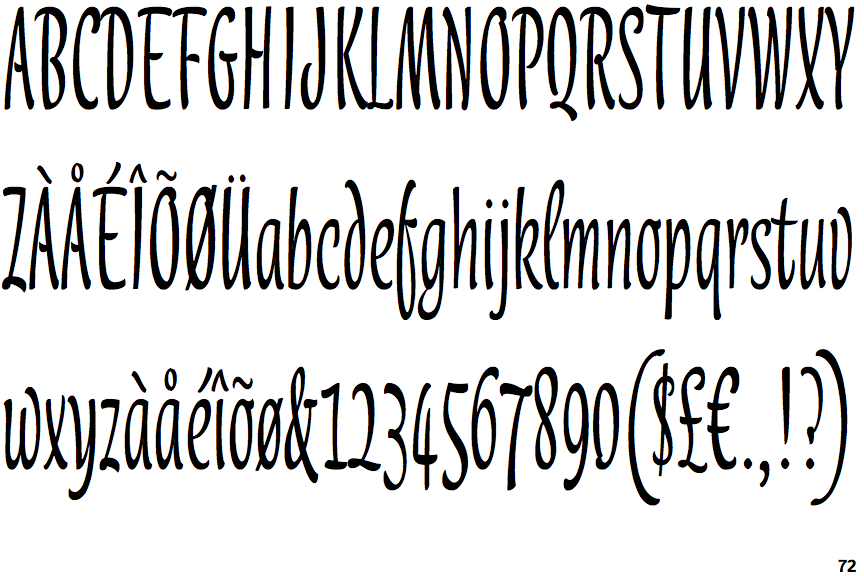 Identifont - Lokal Script 11