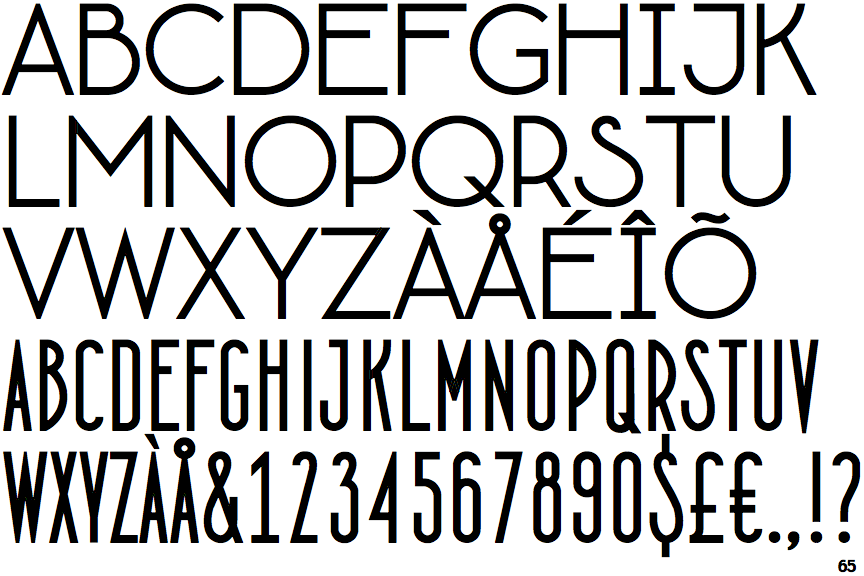 Identifont - Hedonist Decorative